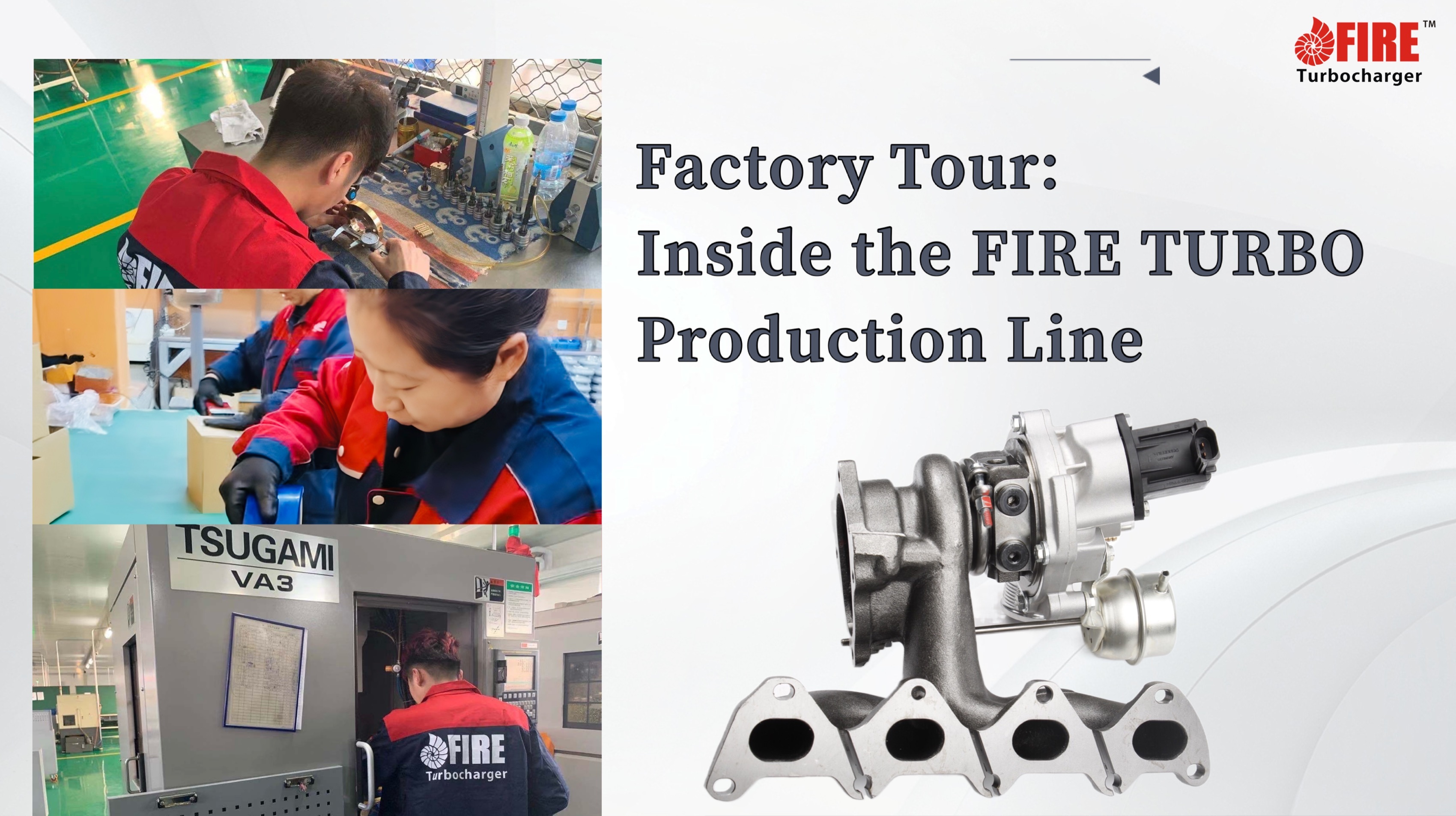 Inside the Factory: The FIRE TURBO Turbocharger Production Line
